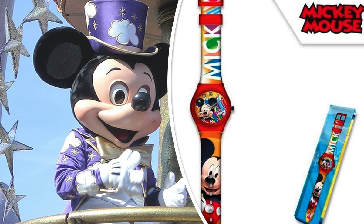 Miki Egér digitális gyerek óra